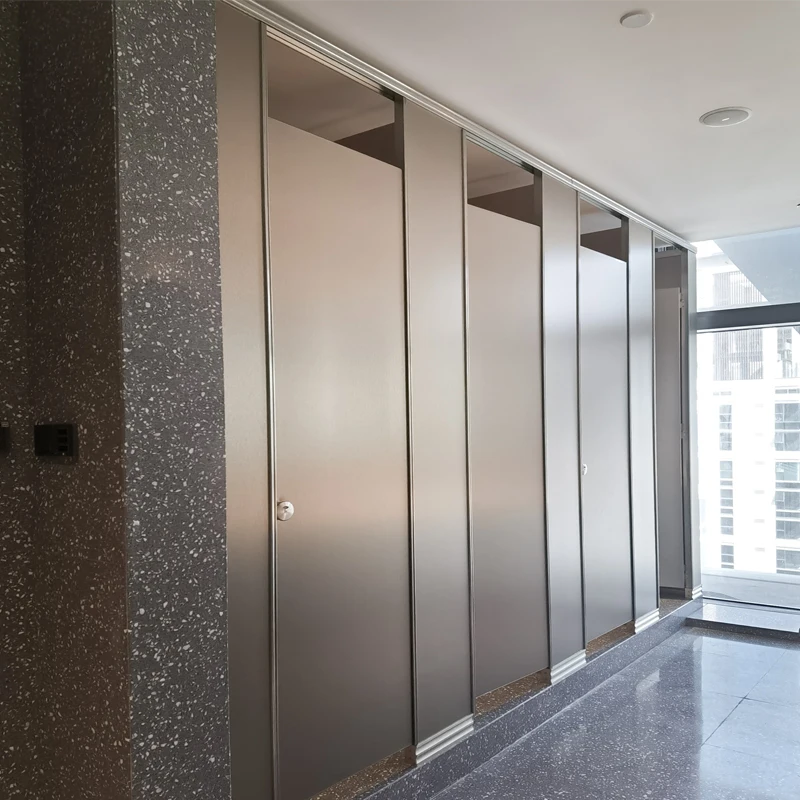 Commercial Washroom Aluminum Cubicles Shower Partitions Honeycomb Panel ...