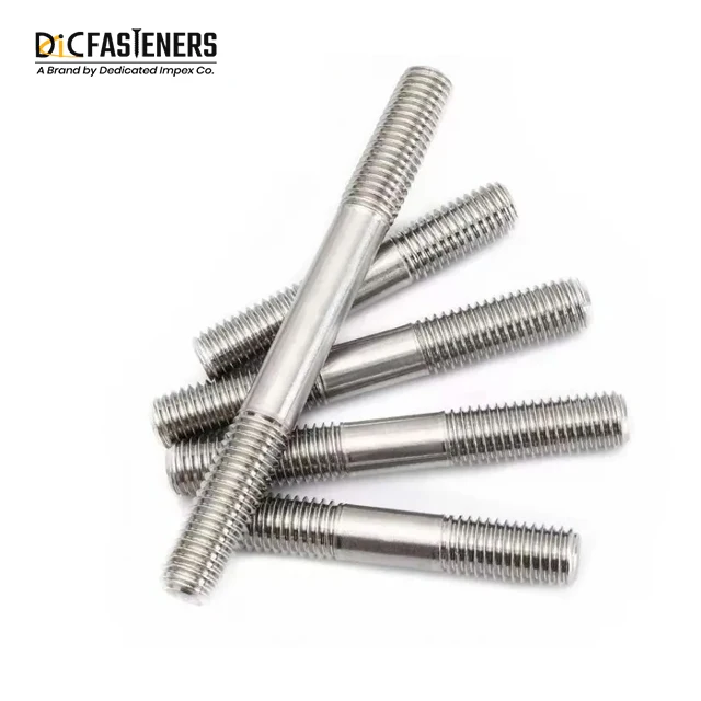 A2 A4 Stainless Seel Metric Thread Double Ended Stud Bolt - Buy Stud Bolt Double End Stud Bolt ...