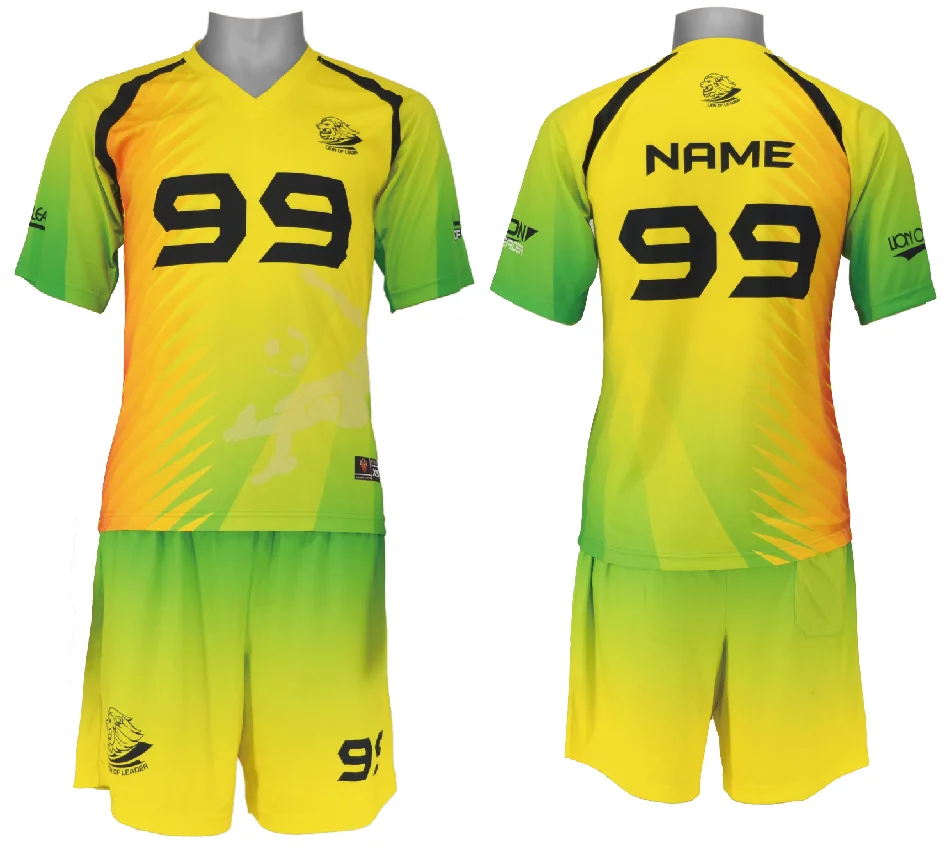 Kids Soccer Jersey Customize Football Uniforms Sublimation Football ...