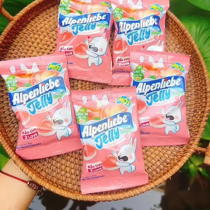 Alibaba.com: Alpenliebe Soft Candy Peach Flavour 24g Bag, fruit juice ...