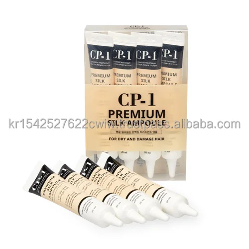 CP-1 Premium Silk Ampoule 20ml x 4ea Oem Hyaluronic Acid Original Collagen Protein Keratin Argan ...