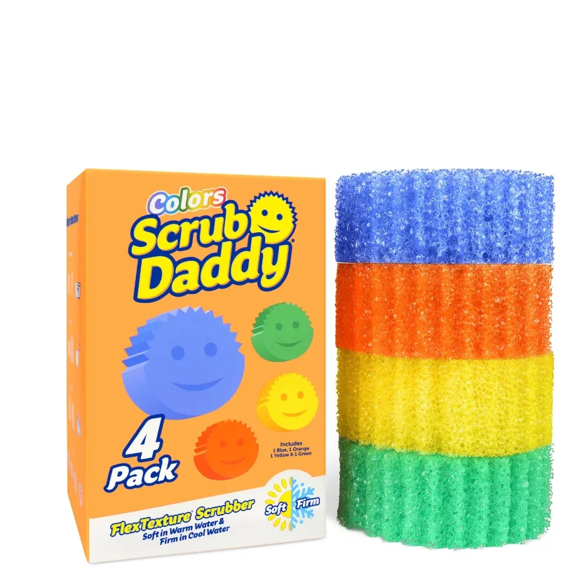 Scrub Big Effective Kitchen Cleaning Happy Smile Sponge For Household ...