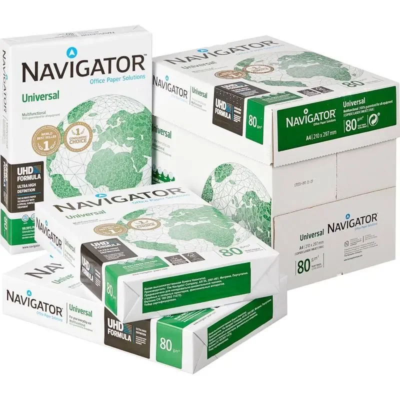 Navigator Universal Copy A4 Paper A3/a4 Copier Papier 80gsm,70gsm,75gsm ...