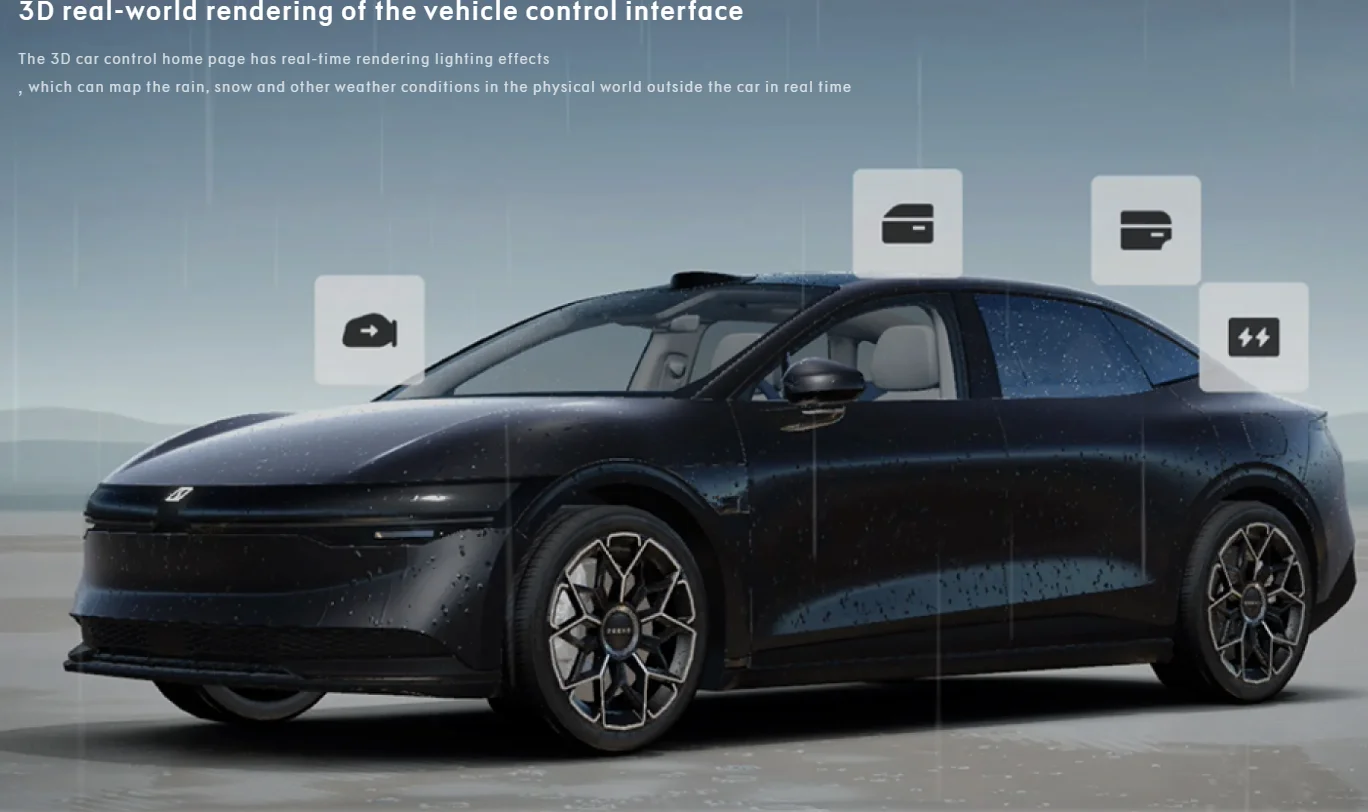 2024 Zeekr 007 Pure Electric Vehicle - 646ps High-Tech Sedan