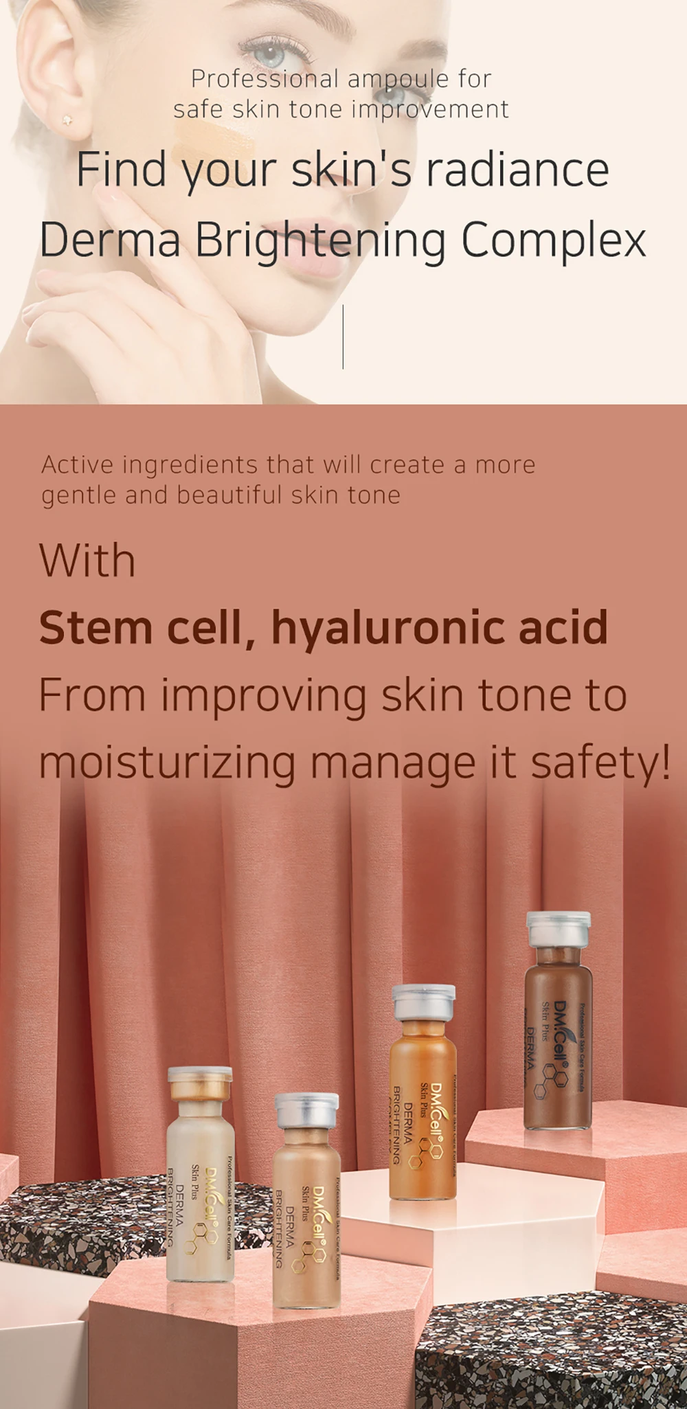 CPNP Dm.cell Derma Brightening Complex BB Cream for Anti-aging