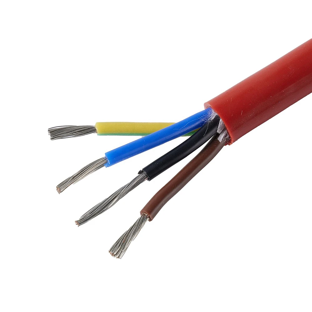 Customized 2 3 4 5 6 7 8 9 Core Wire YGZ Multi Core Silicon Rubber ...