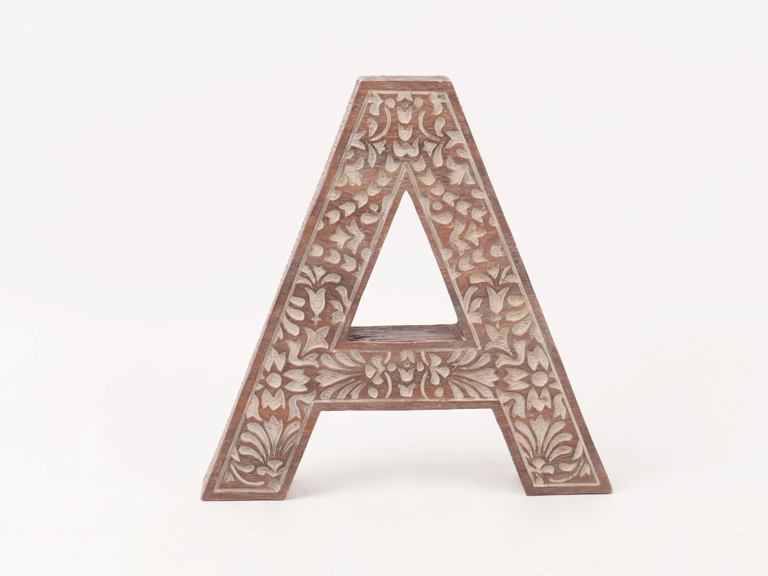 Wooden Alphabet Letter "a" For Home Decor Enhancement - Buy House Decor ...