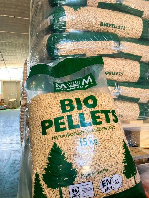 Pellet Di Abete Bianco Biopellets 6mm 8mm 15kg/25kg Kiefer Eiche ...