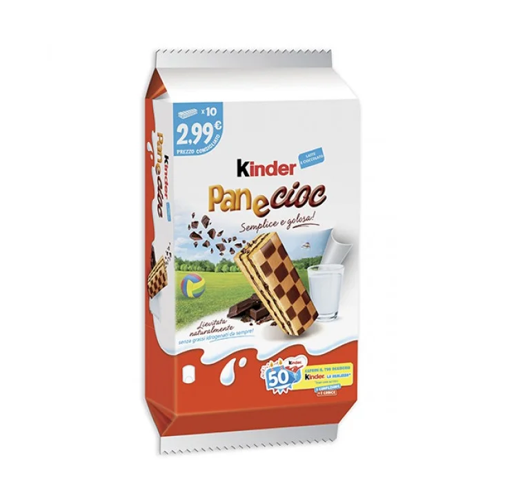Wholesale Kinder Pan E Cioc (10 Snacks) - Buy Kinder Panecioc Sweet ...