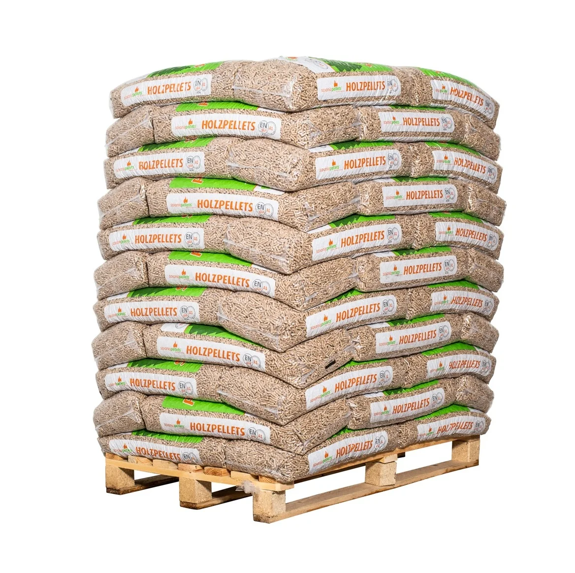 High Quality Pine & Fir Wood Pellets 6mm (wood Pellets In 15kg Bags ...