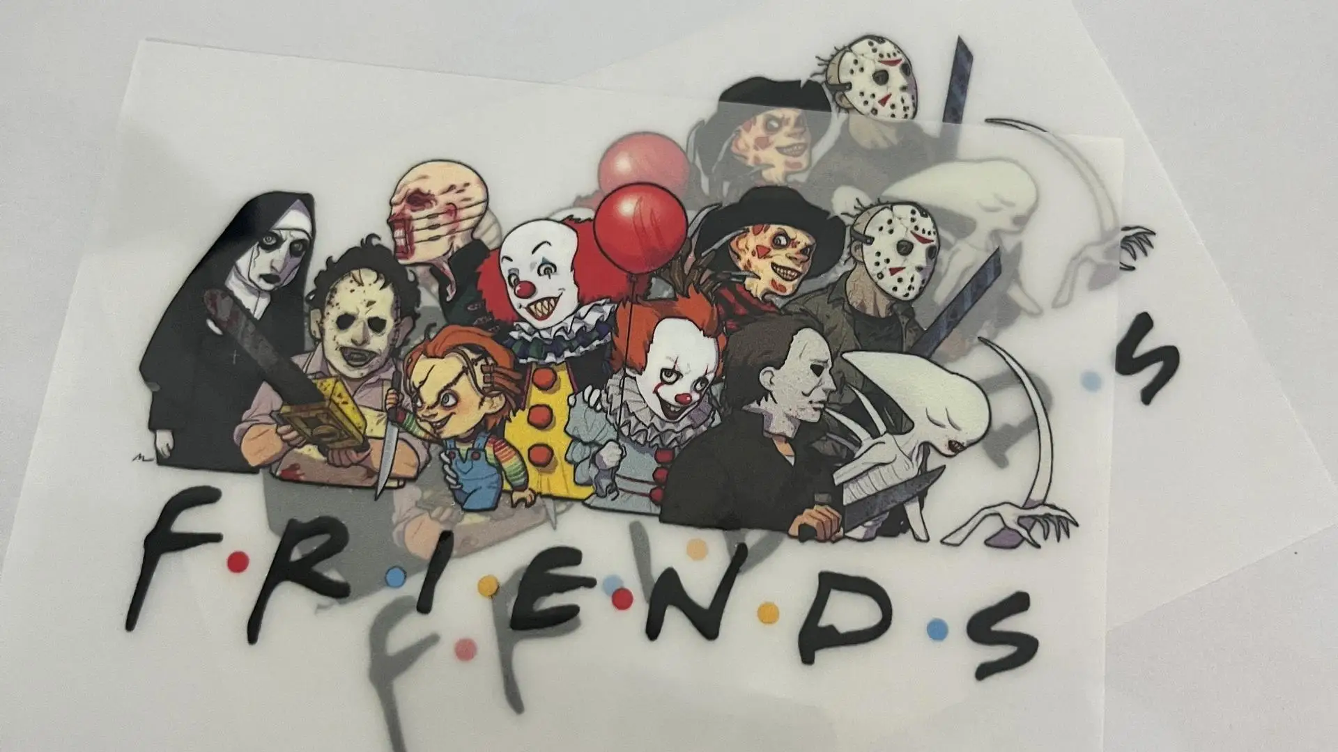 Custom Halloween Graphic Design Plastisol Heat Screen Print Transfer ...