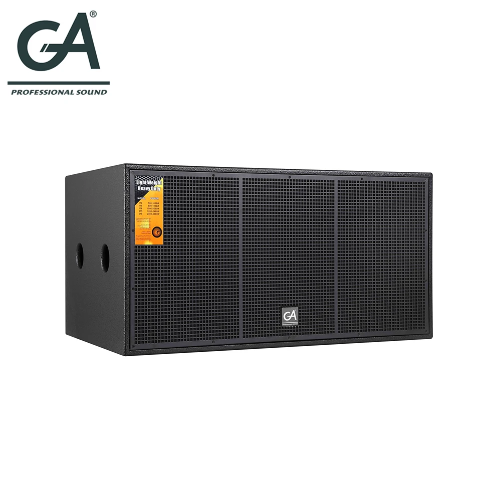 Professional 18 Inch Double Bass Subwoofer Box Speakers for DJs – 700W ...