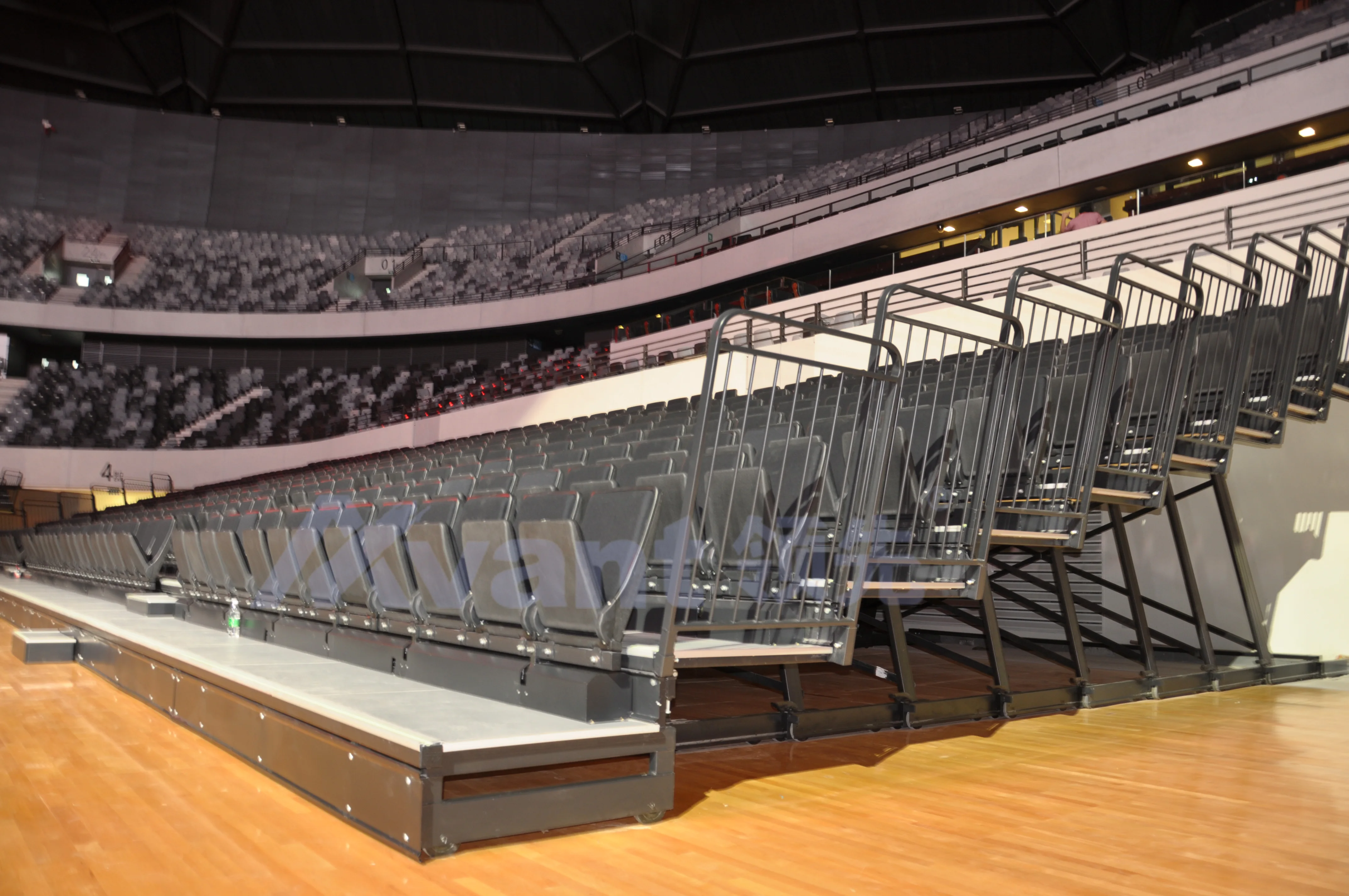Avant Movable Tribune Seats For Stadium Manual Or Electrical Telescopic ...