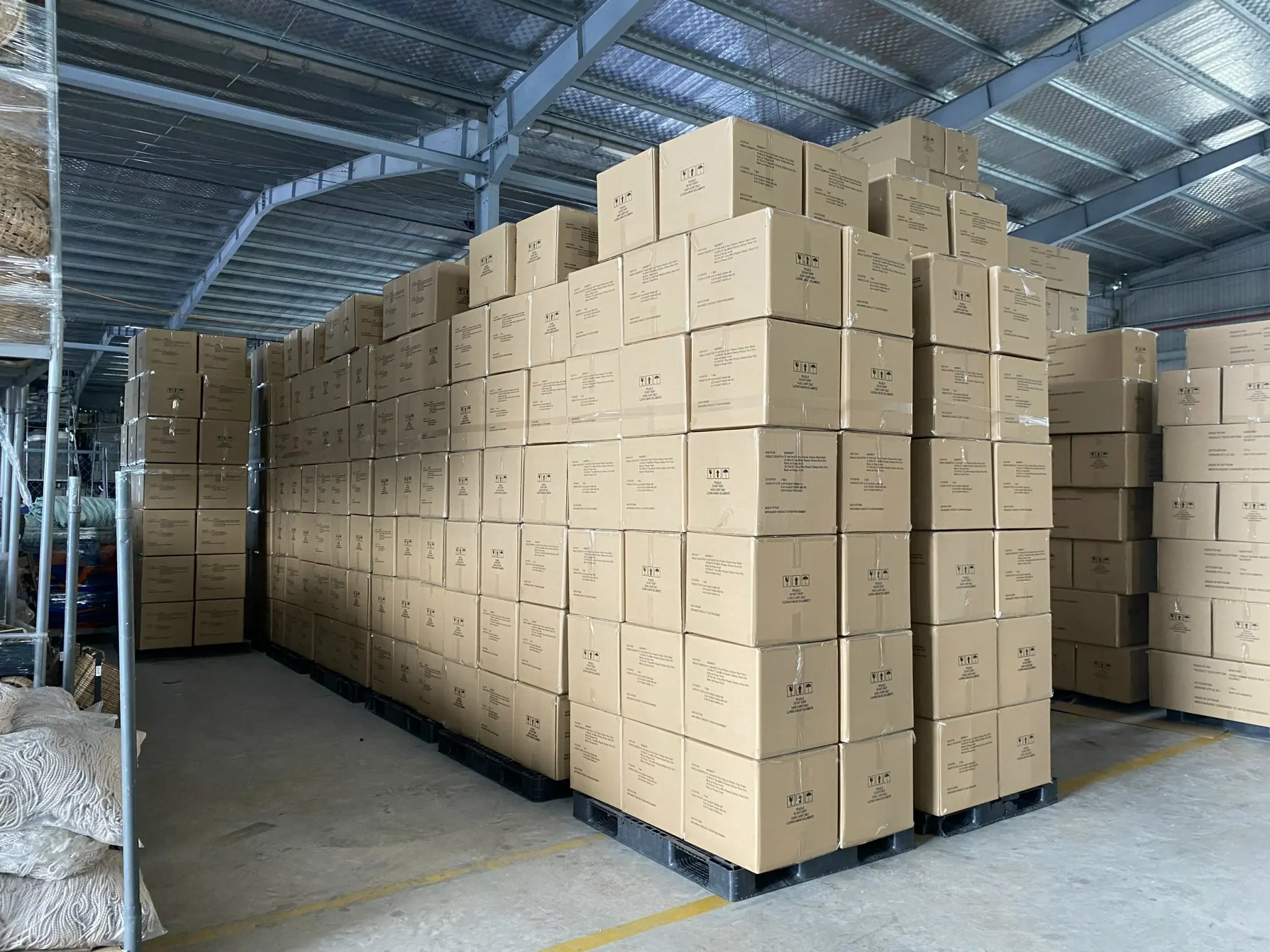 Trays And Racks 2 Tiers Shelf With Triangle Legs Home Storage & Organization Handicraft Made In ...