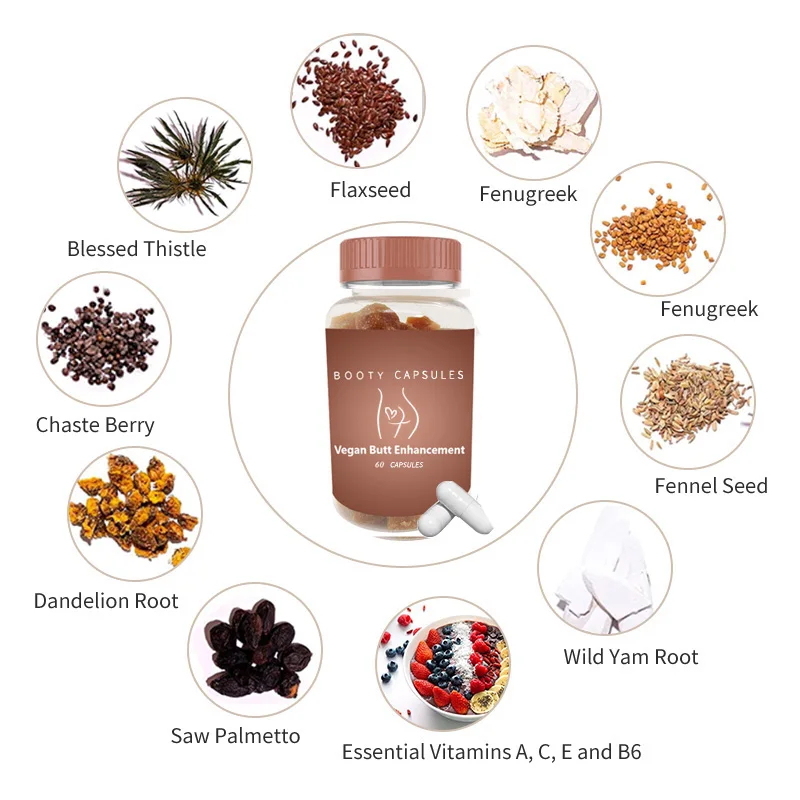 Private Label Butt Hip Pill - Enhance Your Curves