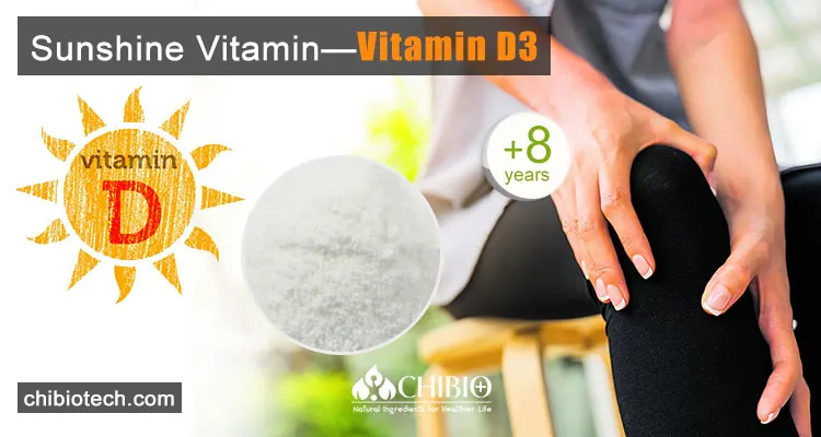 Raw Material Vitamin D3 Pure Natural Ingredients Supplier - Buy Vitamin ...