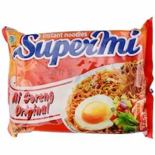 Traditional Taste Original Fried Supermie Noodle Instant Food With 40 ...