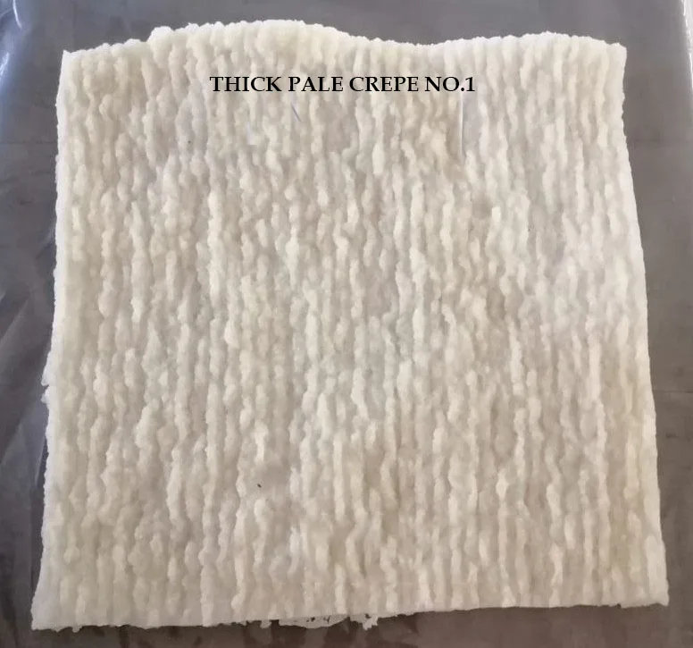 Thick Pale Crepe Sri Lankan Origin - Buy Tpc Tpcx Crepe Rubber Pale ...