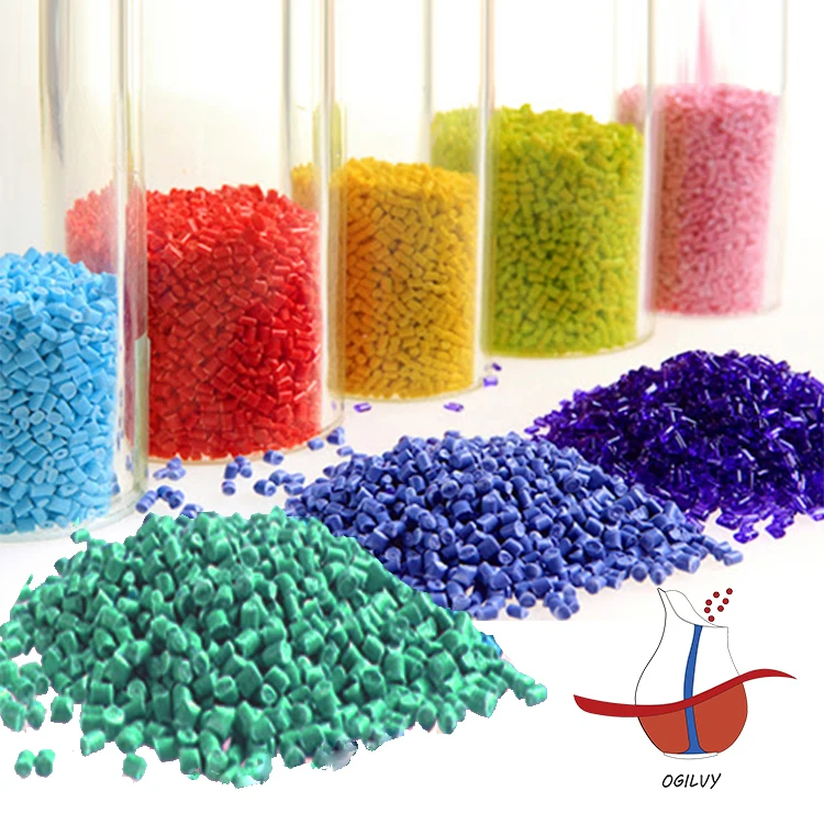 Customized Color Masterbatch Plastic Colorant Pigment Granule PP PE PET ...