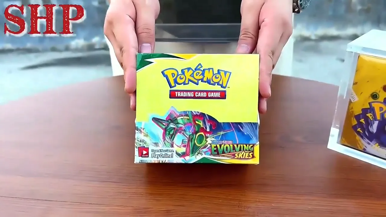 Shp High Quality Acrylic Pokemon Booster Box Tcg Card Protector Display ...