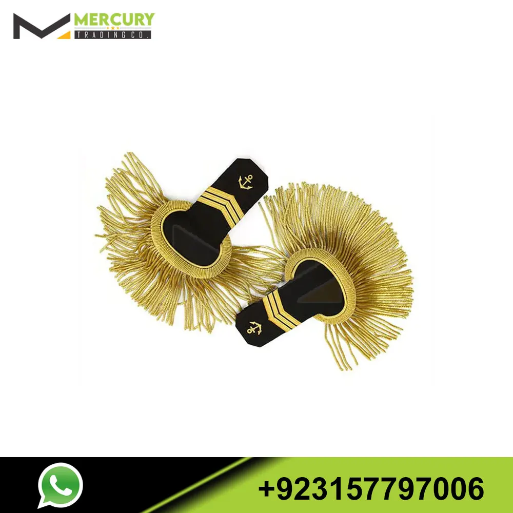 Custom Epaulets Pilot Epaulettes And Badge Formal Epaulette Security ...