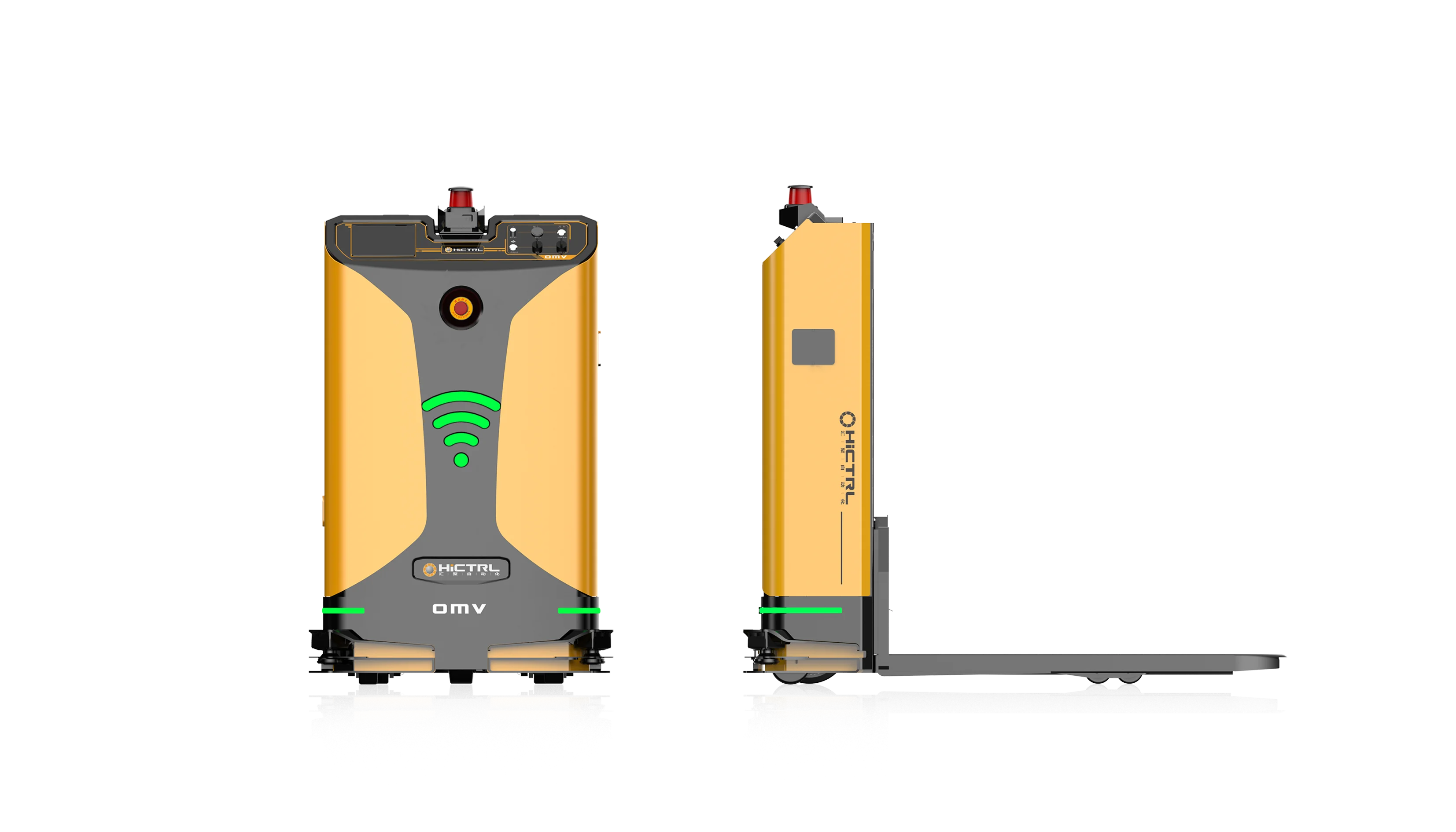 Intelligent Mobile Handling Robot Automatic Transport Robot Straddle ...