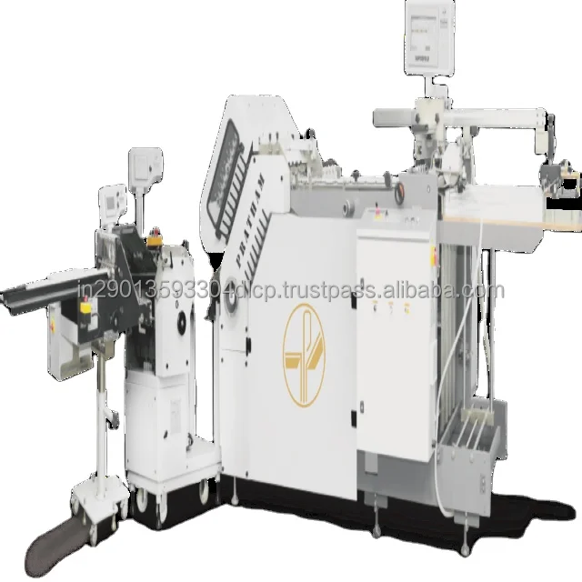 Suction Feed Paper Folding Machine 10 Folds For Low Gsm Paper With Pile ...