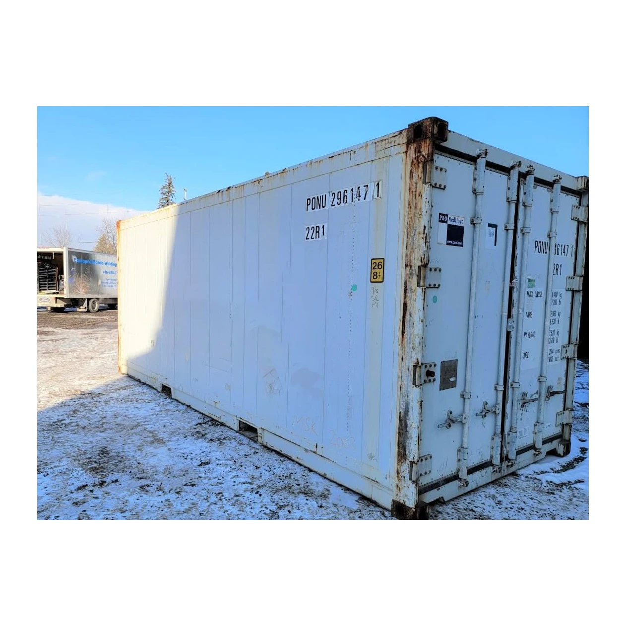 20ft Refrigerated Shipping Container Temperature-Controlled Unit for Fresh Produce and Seafood ...