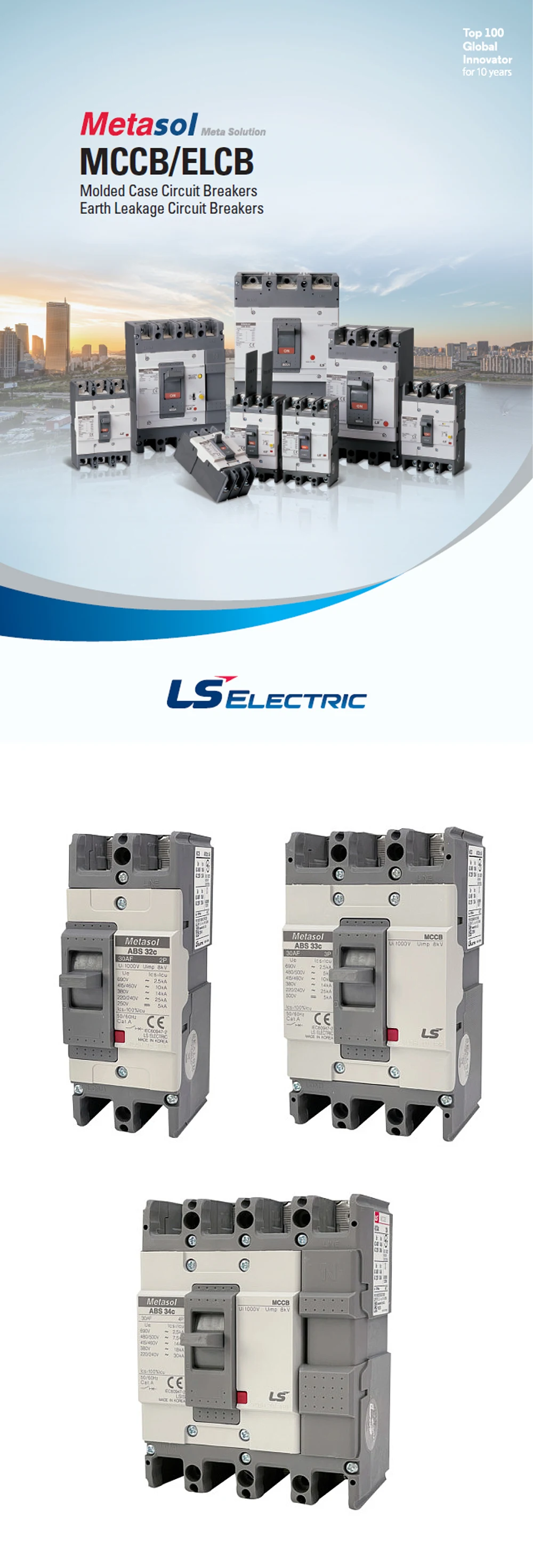 LS ELECTRIC MCCB - Reliable Circuit Protection Solutions