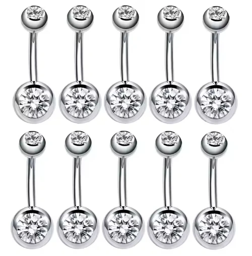 Wholesale Price Implant Grade Titanium Jewelry Belly Piercing| Alibaba.com
