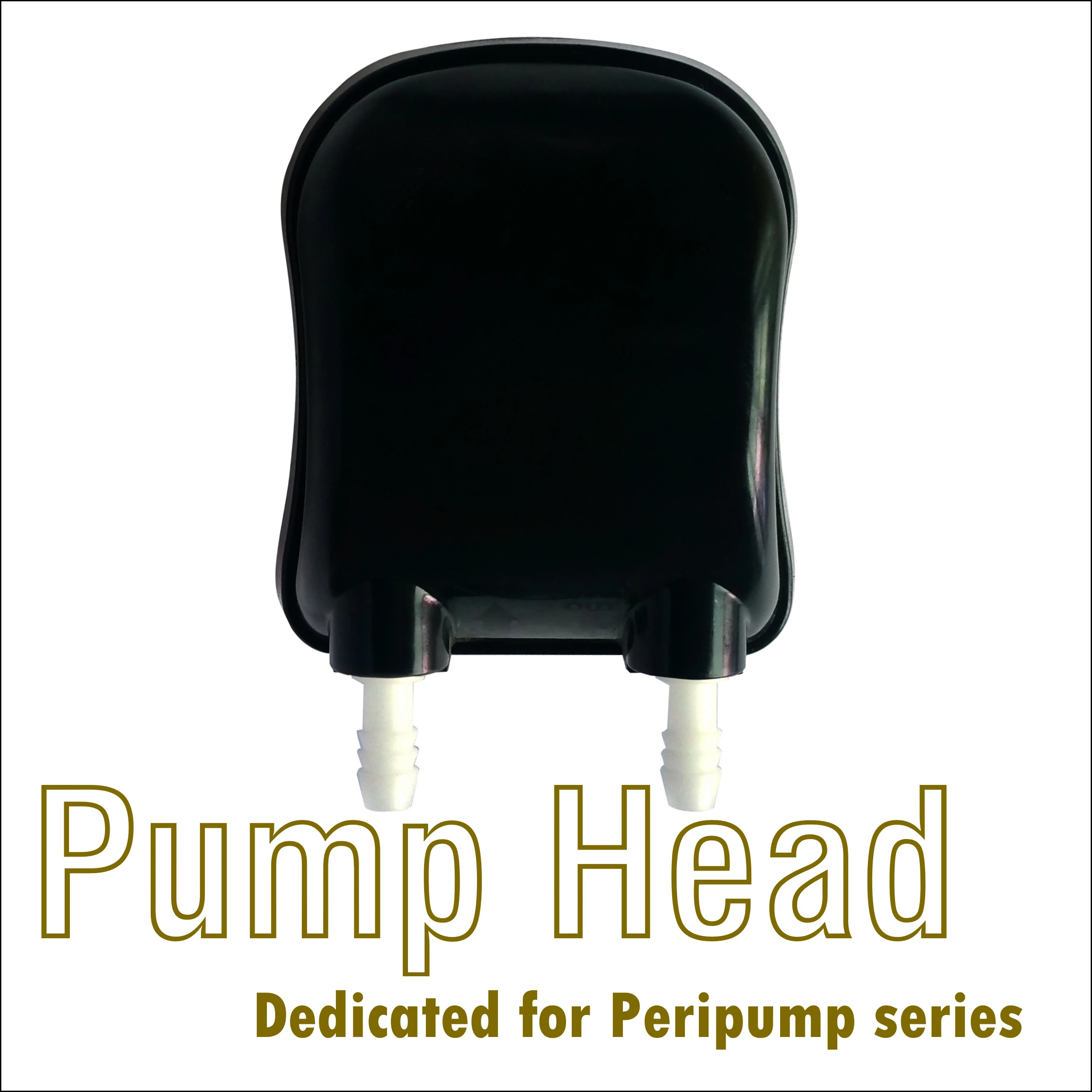 Peripump Accessory - Enhanced Pump Head Assembly In Black With Barbed ...