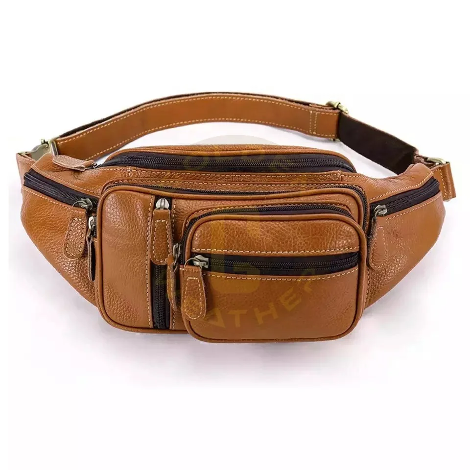 Alibaba.com: Golden Weather Custom Leather Large Fanny Pack, Waterproof ...