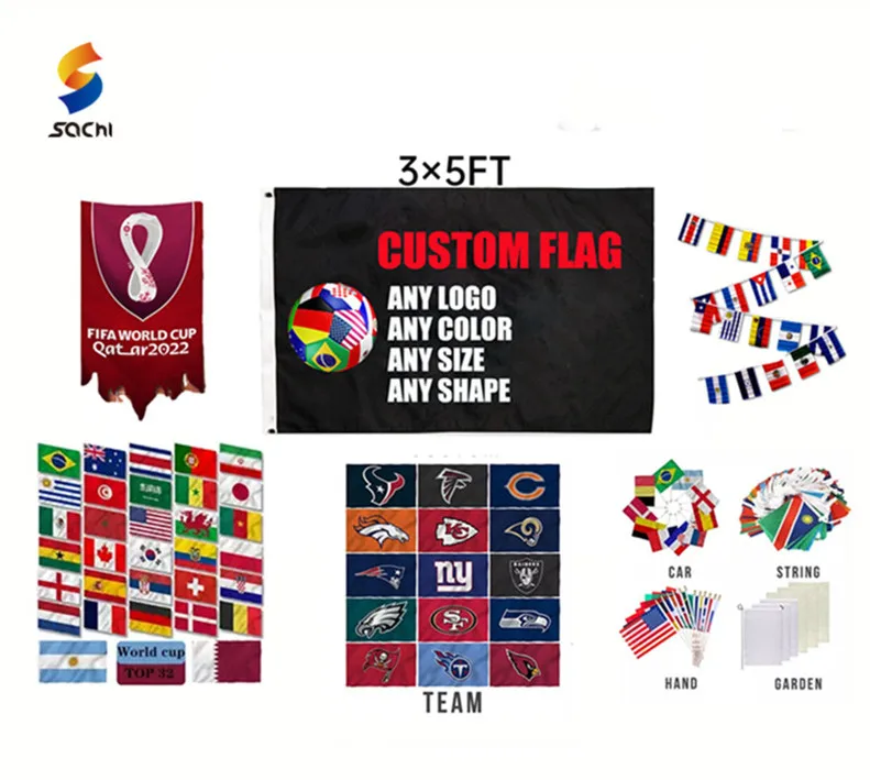 High Quality Custom Flags and Banners Factory Flying Promotional Flags ...