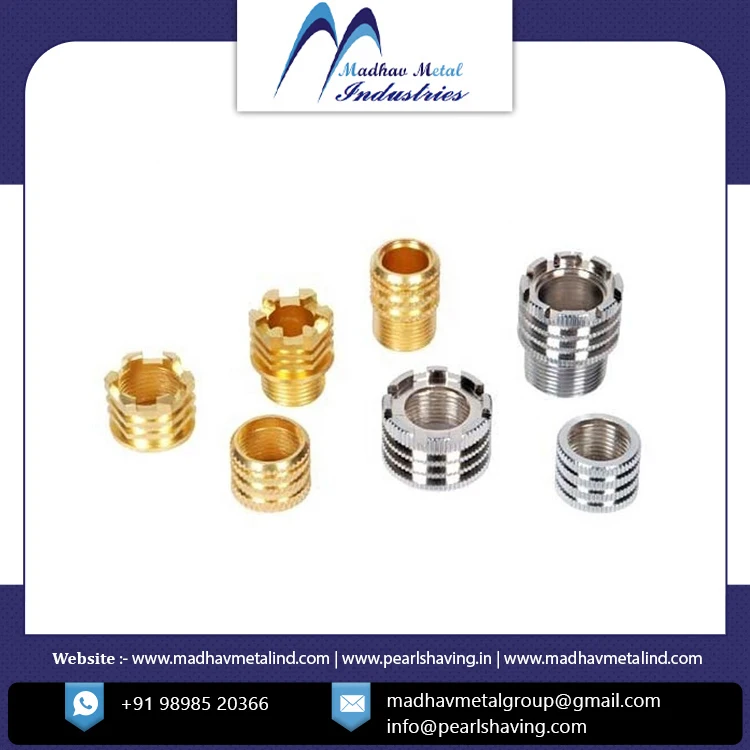 Good Selling Custom Knobs Brass Inserts Ppr Fittings Brass Knurled ...