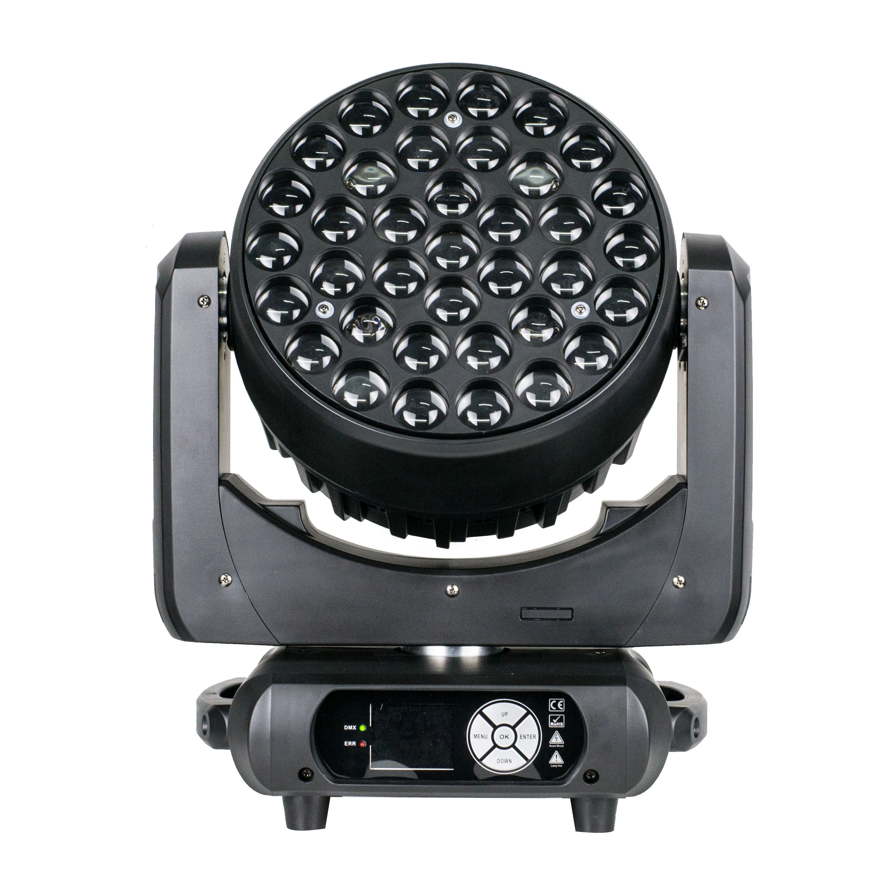 37*15W LED Wash Beam 4in1 rgbw Dj Club Stage Light Led Moving Head Wash ...