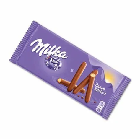 Milka Biscuits - Sweet Chocolate Lila Stix for Sale
