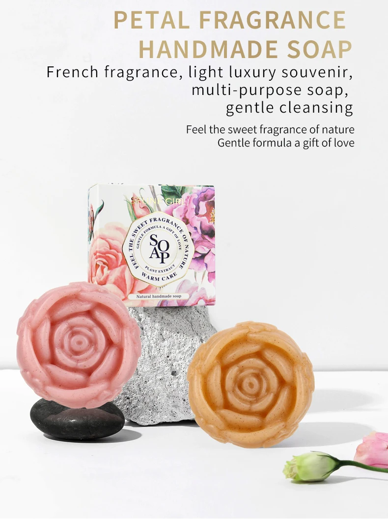 Oem Glycerine 3d Flower Soap Bath Base Hotel Natural Organic Rose ...