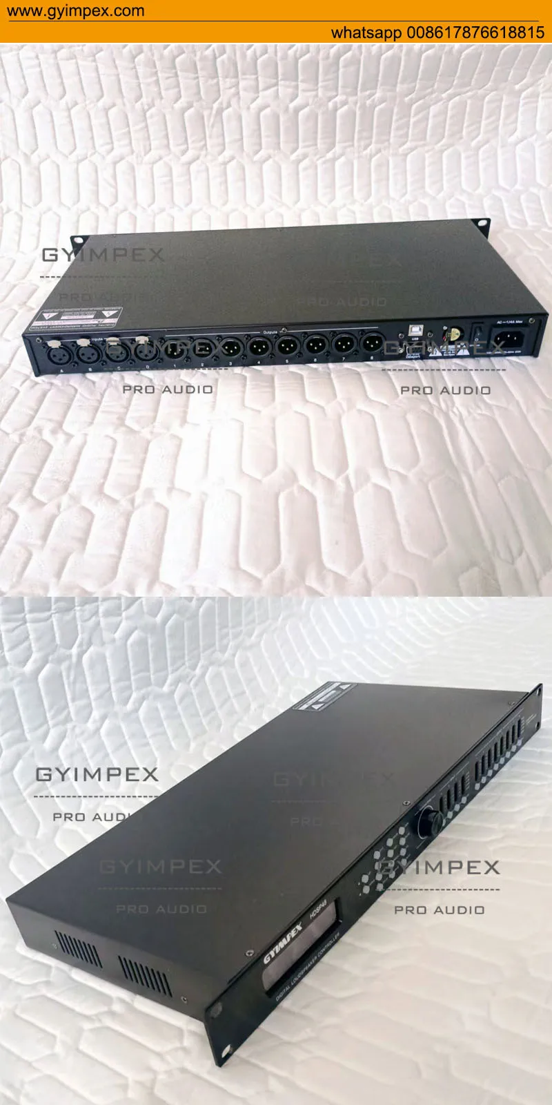 Church Behringer X32 Setup Diagram - 3 in 6 Out DSP Processor