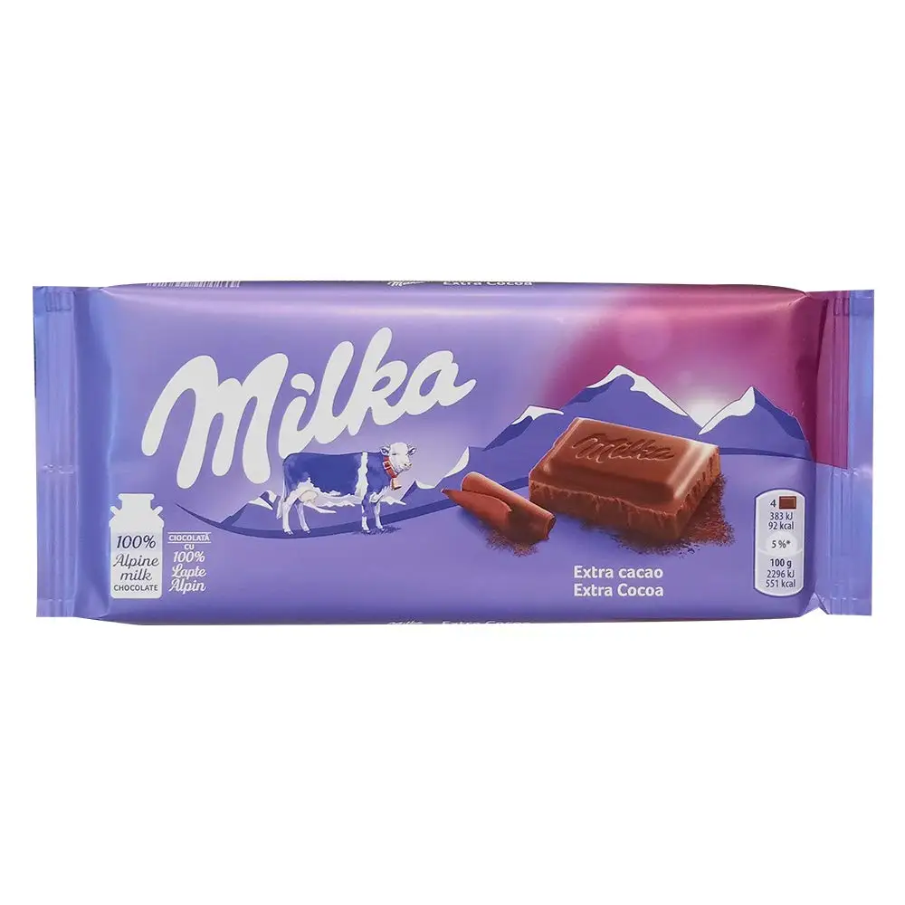 Milka Chocolate Dessert Alpine Milk Chocolate 100g - Buy Milka ...