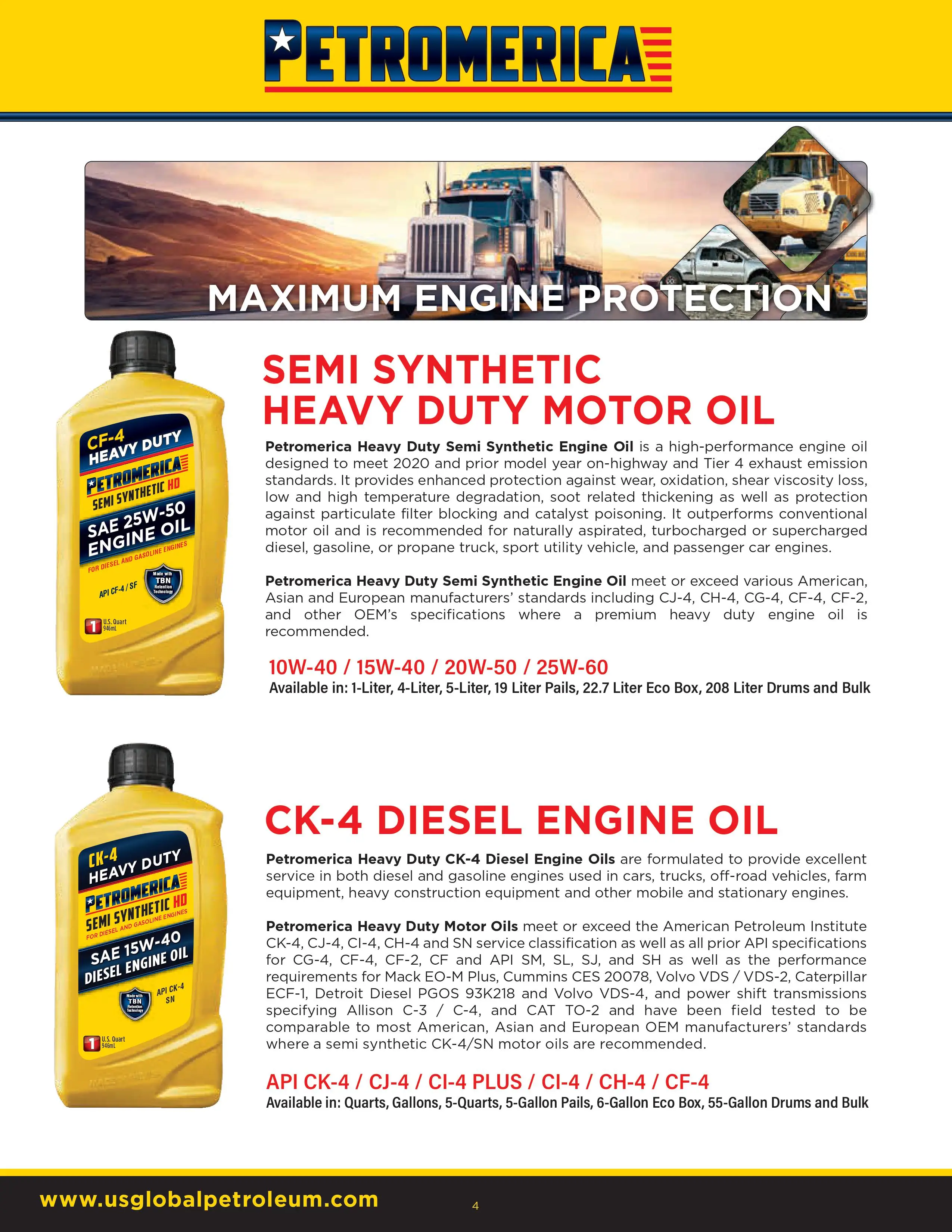 Petromerica Anti Wear Hydraulic Oil Aw-32 5 Gallon - Buy Engine Oil ...