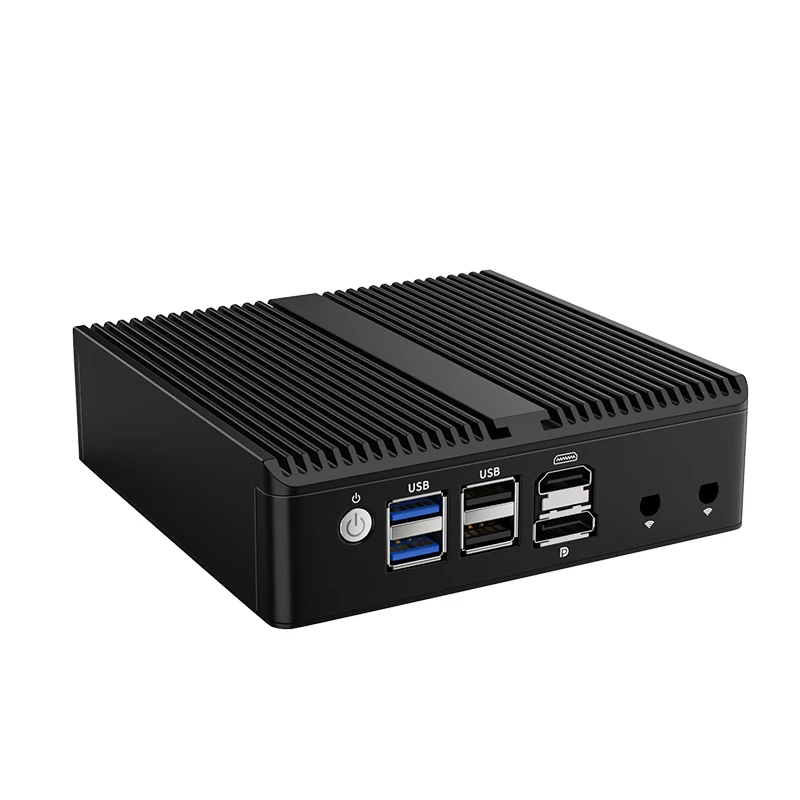 J6413 J6412 N100 Mini Pc With 4 I226v 2.5g Lan Ports Esxi Aes-ni ...