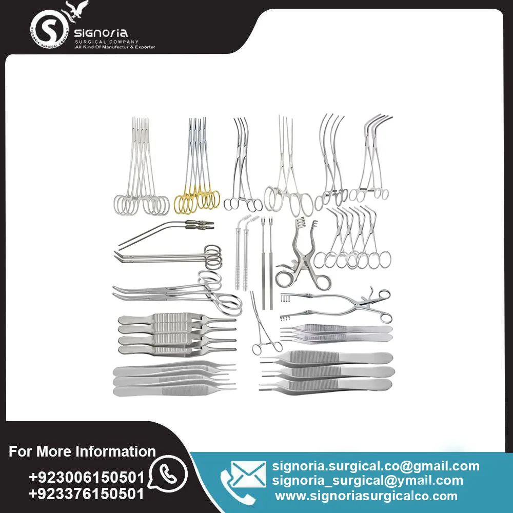 Major Vascular Surgery Set Of 61pcs Surgical Specialty Focuses On ...