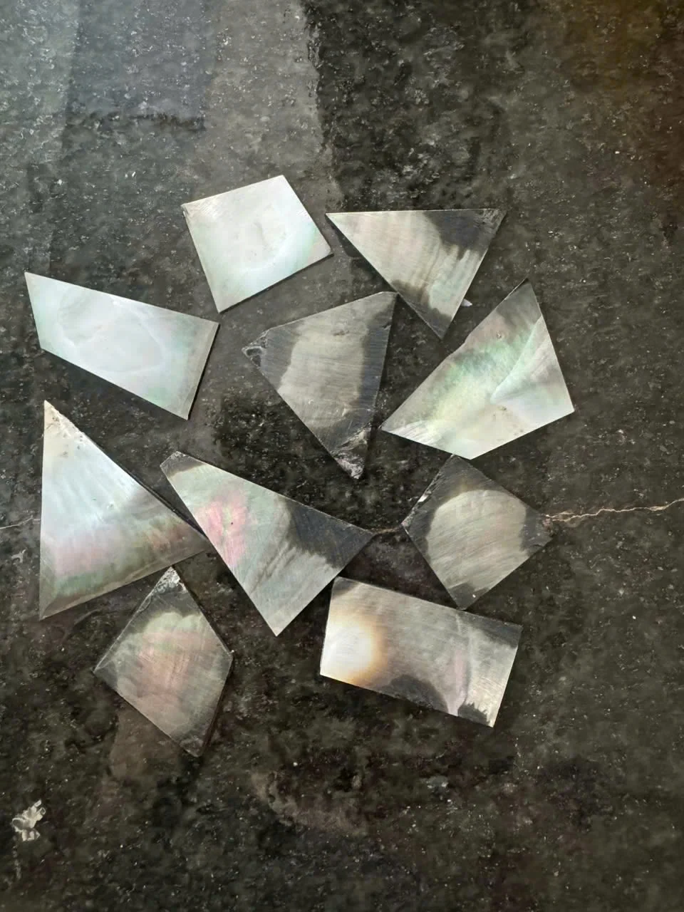 Decorative Iridescent Mother of Pearl Shell Slabs for Luxury Furniture ...