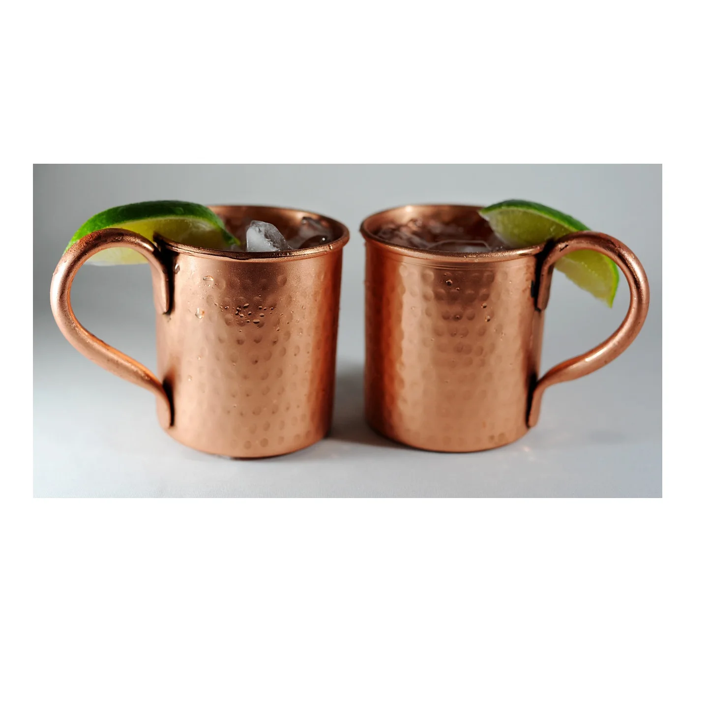 New design Hammer Point Moscow Mule Copper Mug With Golden Handle 14oz ...