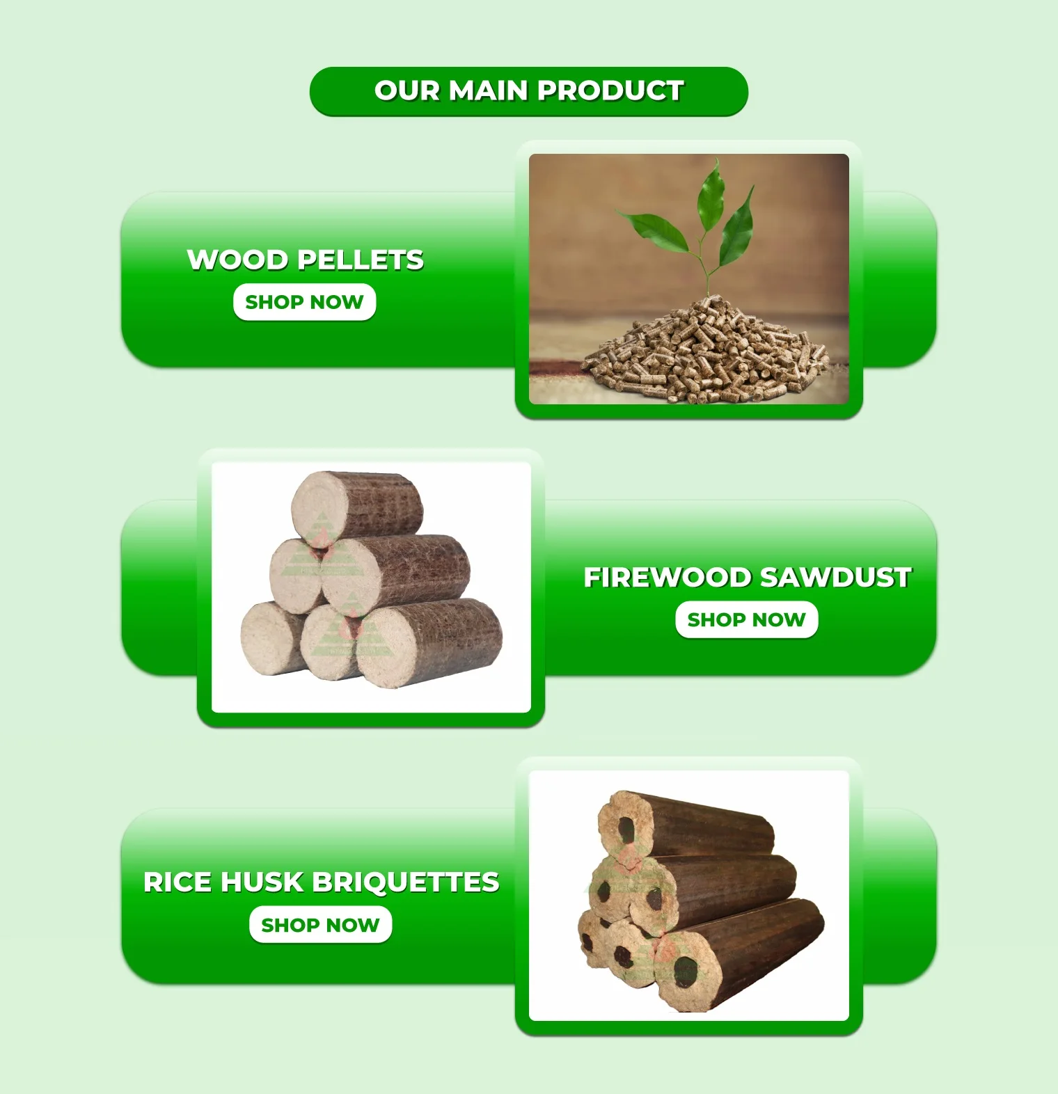 220mm Length Heating System Application 100% Natural Compact Energy ...