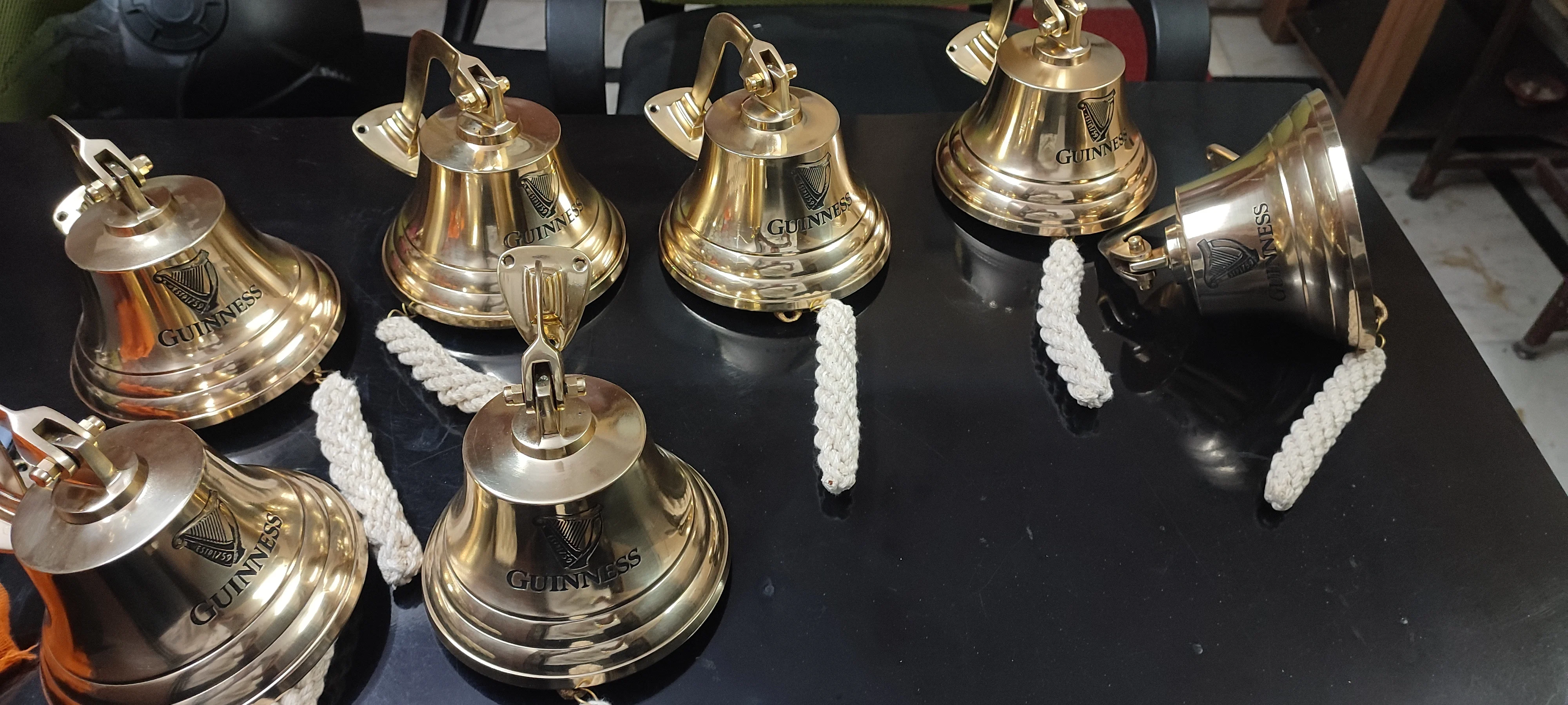 Brass Ship Bell Brass Bell Antique Brass Bell Marines Bells/ship Bells ...