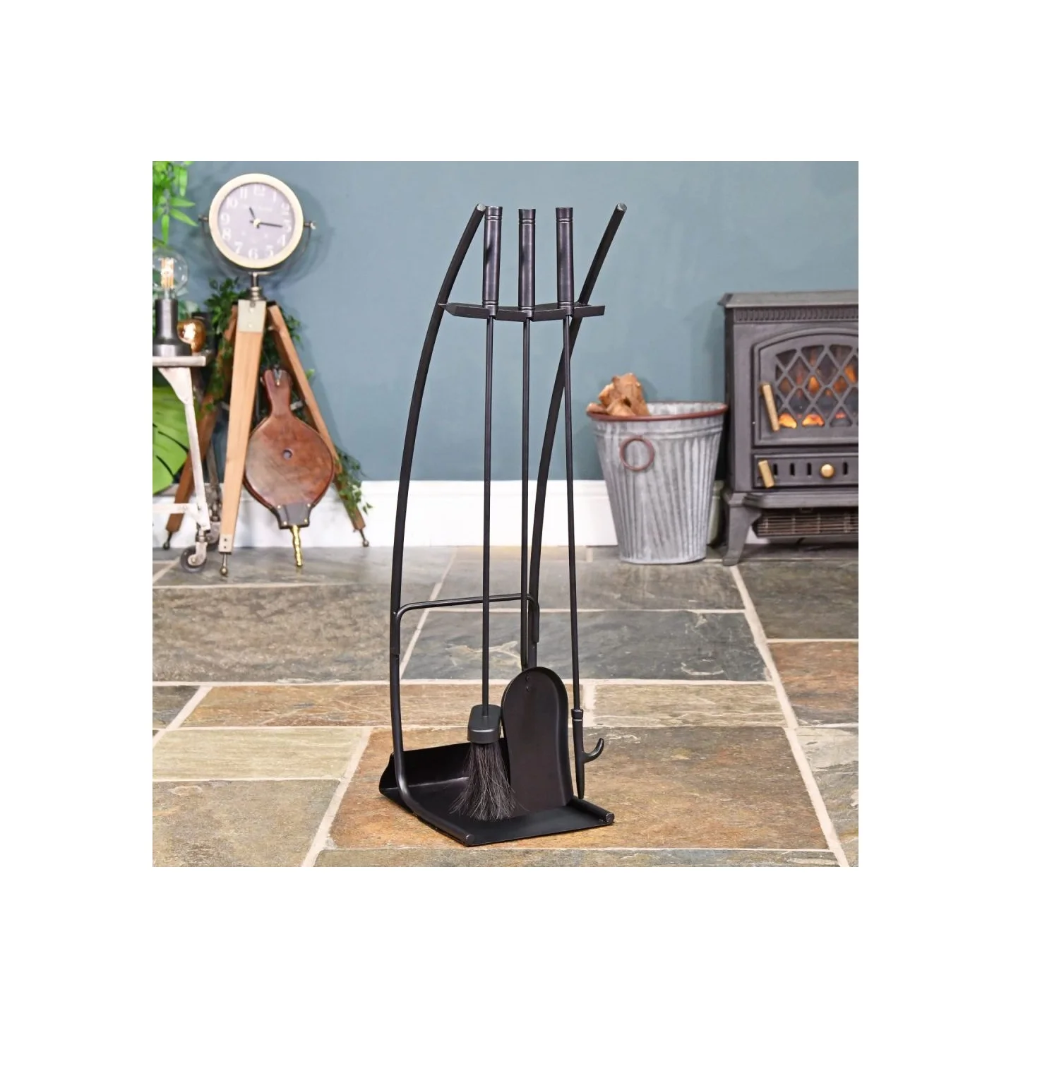 Premium Quality Fireplace Tools Sets Wrought Iron Indoor Outdoor ...