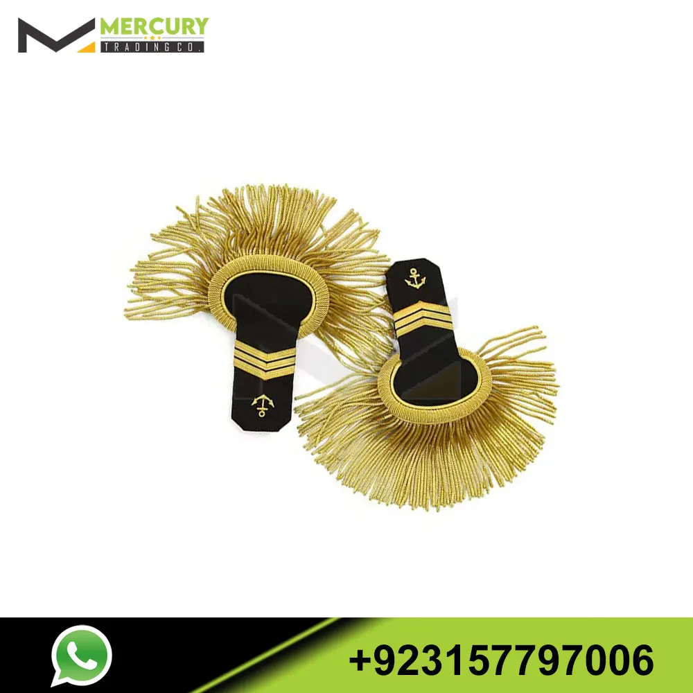 Custom Epaulets Pilot Epaulettes And Badge Formal Epaulette Security ...