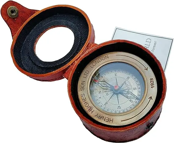 Compass with Field Magnifying Glass for Map Reading Professional Boy ...