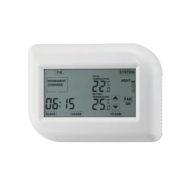 Hvac System Thermostat Touch Screen Stat With Rs485 Modbus Bacnet Wifi ...